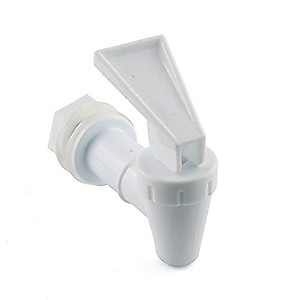 E-outstanding Water Tap 2PCS BPA Free Replacement Cooler Faucets Water Jug Ceramic Crock Spigot Spout Dispenser Valve White