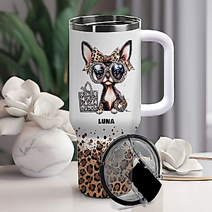 Personalized Dog Tumber with Xoloitzcuintli Dog’s Name – Custom Cup for Dog Moms, Ideal Gift for Women, Girlfriend, Best Friend, Christmas Gifts U5rPdl