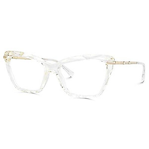 Zeelool Crystal Cat Eye Blue Light Blocking Glasses for Women Juliet VFP0270-04B Crystal