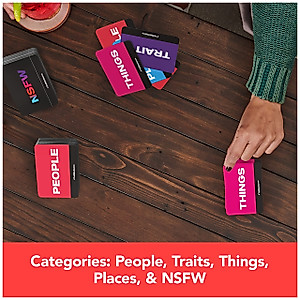 Spin Master Games Tell Me without Telling Me - The Viral, Hilarious Adult Party Game for Bachelorette Parties, College, Birthday & More, for Adults & Teens Ages 18+