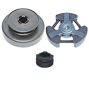 AUMEL Spur Sprocket Clutch Drum Kit for Husqvarna 61 266 66 162 268 272 272XP Chainsaw 503650901