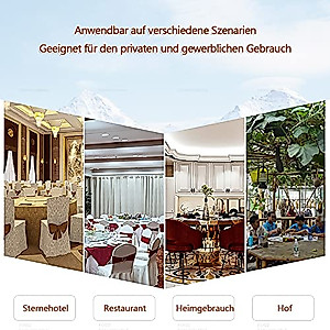 CHUJUA Large Lazy Susan for Dining Table Kitchen Glass Turntable with Aluminum Alloy Bearing, Smooth Swivel, Turntable Dining Table Transparent Round Turntable Tabletop Rotating Serving Tray 90cm