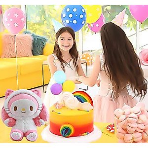 Kitty Melody Character Plush Toys Cute Plush Toys Kawaii Cat Stuffed Anime Plush Pillow for Birthday Valentine's Day Plush