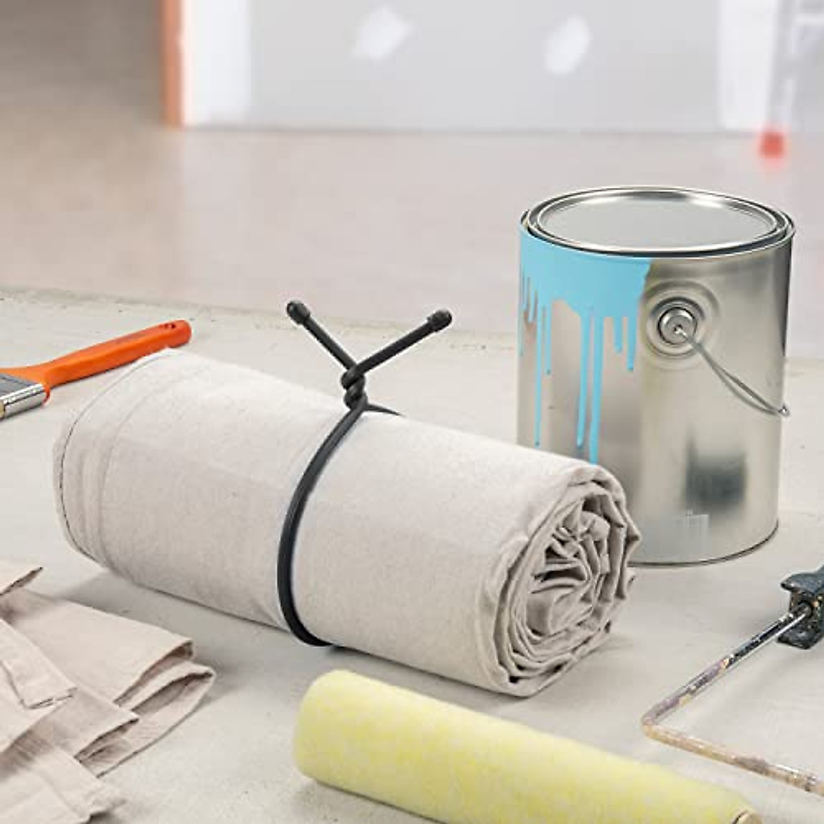 Nite Ize, Inc. GT24-01-2R3 Nite Ize Original Gear, Reusable Rubber, 24 Inch, 2-Pack, Black, Made in the USA Twist Tie, 24"-2 Pack