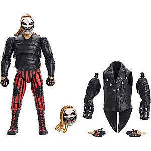 Mattel WWE Ultimate Edition Action Figure & Accessories Set, "The Fiend" Bray Wyatt 6-inch Collectible with 30 Articulation Points, Swappable Pieces & Entrance Gear