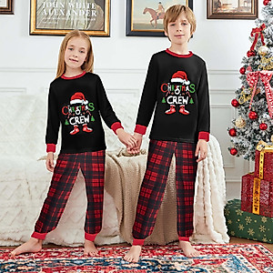 WephuPSho Christmas Family Matching Pajamas, Festive Xmas Jammies Sets for the Whole Family, Holiday Pjs Christmas(#00-2, Dad, XL)