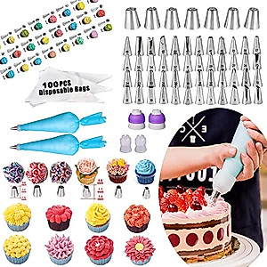 Cake Decorating Kits 567 PCS Baking Set with Springform Pans Set, Rotating Turntable, Decorating Tools, Cake Baking Supplies for Beginners and Cake Lovers