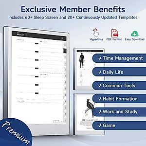 Ayotu Case for Remarkable 2 Paper Tablet 10.3" 2020 Released, Premium PU Leather Cover with Bulit-in Magnet, Book Folio Design with Pen Holder (Exclusive Templates Provided)