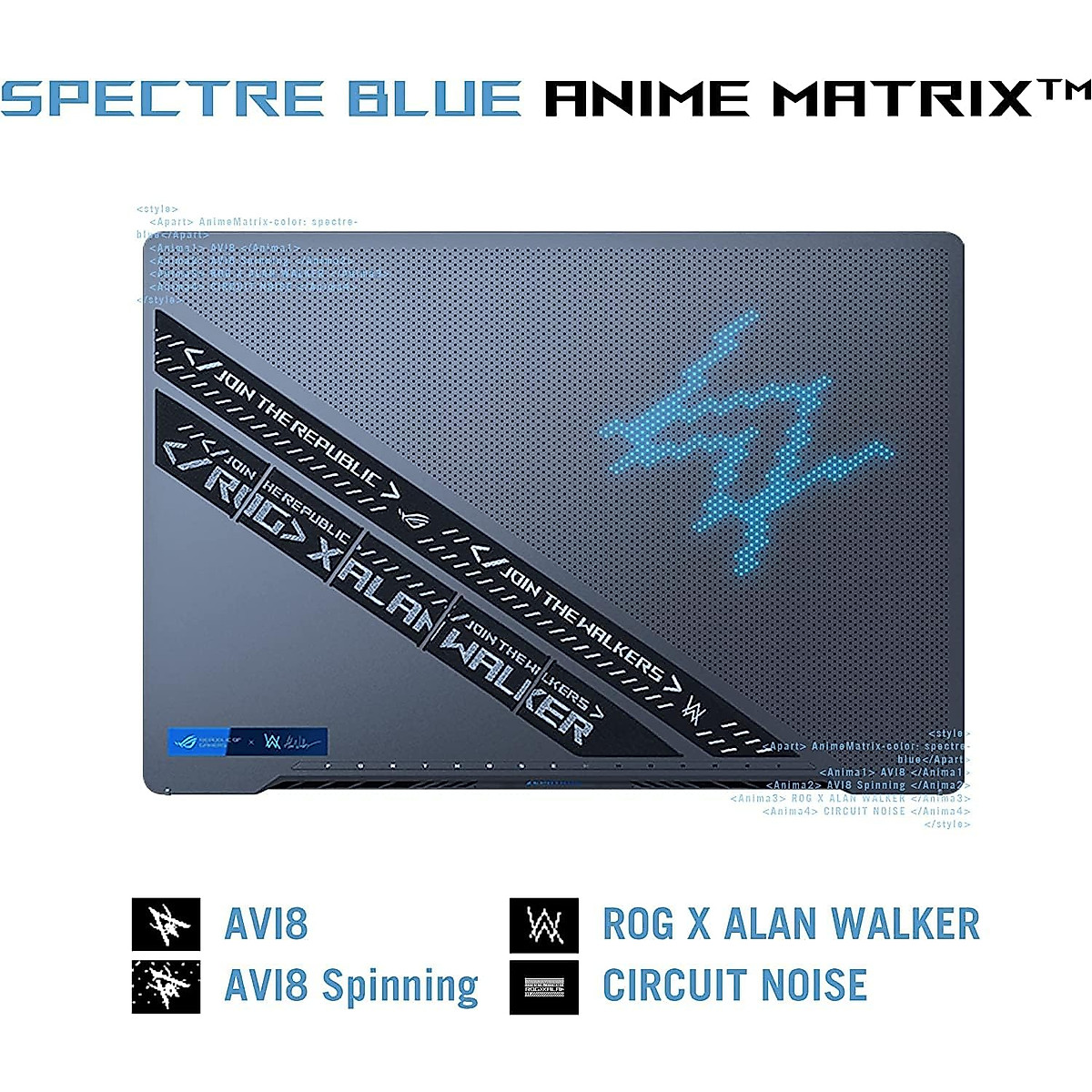 ASUS ROG Zephyrus G14 Alan Walker Special Edition Gaming Laptop 14" WQHD 120Hz IPS AMD 8-Core Ryzen 9 5900HS (Beat i7-10370H) 16GB RAM 1TB SSD GeForce RTX 3050 Ti 4GB Backlit USB-C Win10 + HDMI Cable