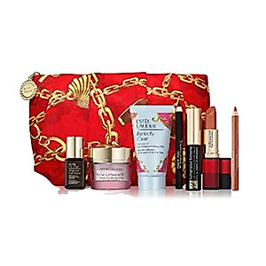 Estee Lauder 2021 8pcs Lift & Hydrate System Set Includes Resilience Multi-Effect Creme SPF 15, Advanced Night Repair Serum (Worth over $140!)