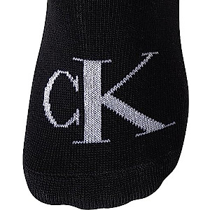 Calvin Klein Womens' Socks - Lightweight Performance No-Show Liners (12 Pack), Size 4-10, Black Assorted