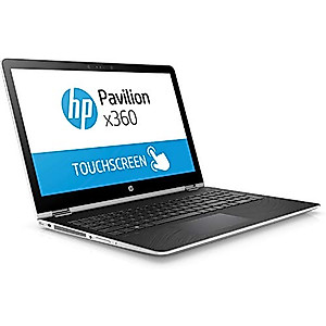 HP 15-br080wm X360 15.6" HD Touchscreen i5-7200U 2.5GHz 8GB RAM 1TB HDD Win 10 Home Mineral Silver