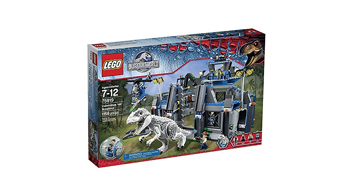 LEGO Jurassic World Indominus Rex Breakout Building Kit | Fun Dinosaur ...