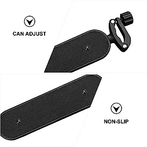 Toddmomy Stroller Footrest Plastic Adjustable Stroller Extension Footboard Pram Foot Rest Foot Support Stroller Accessories for Pushchair