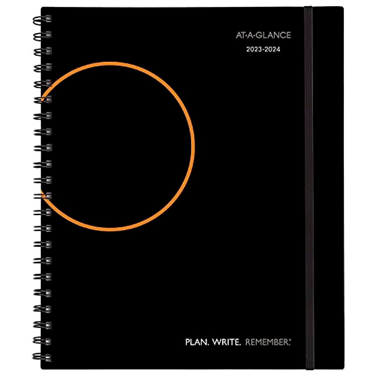 AT-A-GLANCE 2023-2024 Planner, Weekly & Monthly Academic Appointment Book, 8-3/4" x 11", Large, Plan.Write.Remember, Black (70595705)