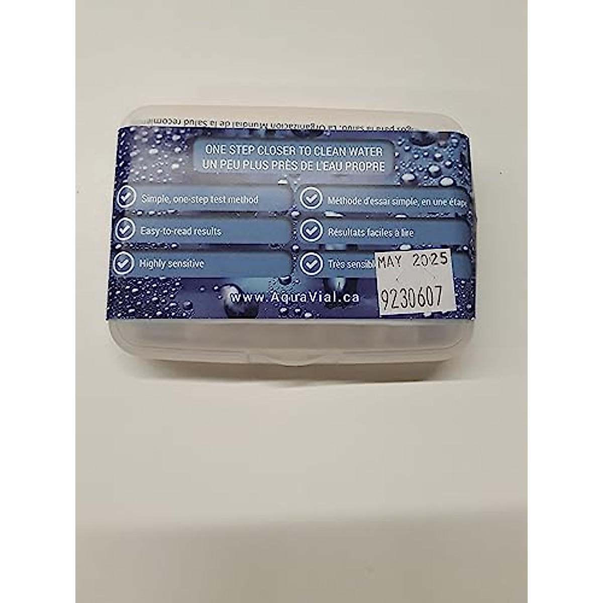 AquaVial Well Water Testing Kit 4 Pack | E Coli and Coliform Water Test Kit | Water Testing Kits for Drinking Water Pool Pond Lake Well | Water Test Kit Easy to Use | Home Industrial Water Test Kit