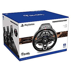 ThrustMaster T248 Force Feedback Racing Wheel and Magnetic Pedals - UK Version