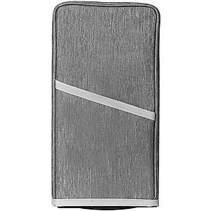Dust Cover for Xbox Series X, Console Customized Anti Scratch Waterproof Cover Nylon Sleeve Premium Ultra Fine Soft Velvet Lining Case Cover Dust Guard with Back Cable Port Grey