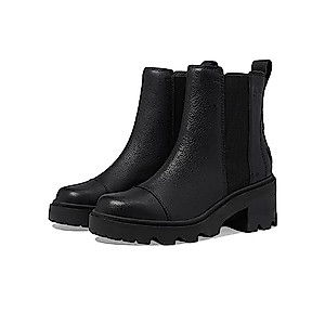 Sorel Women's Joan Now Chelsea Boot - Black, Black - 7