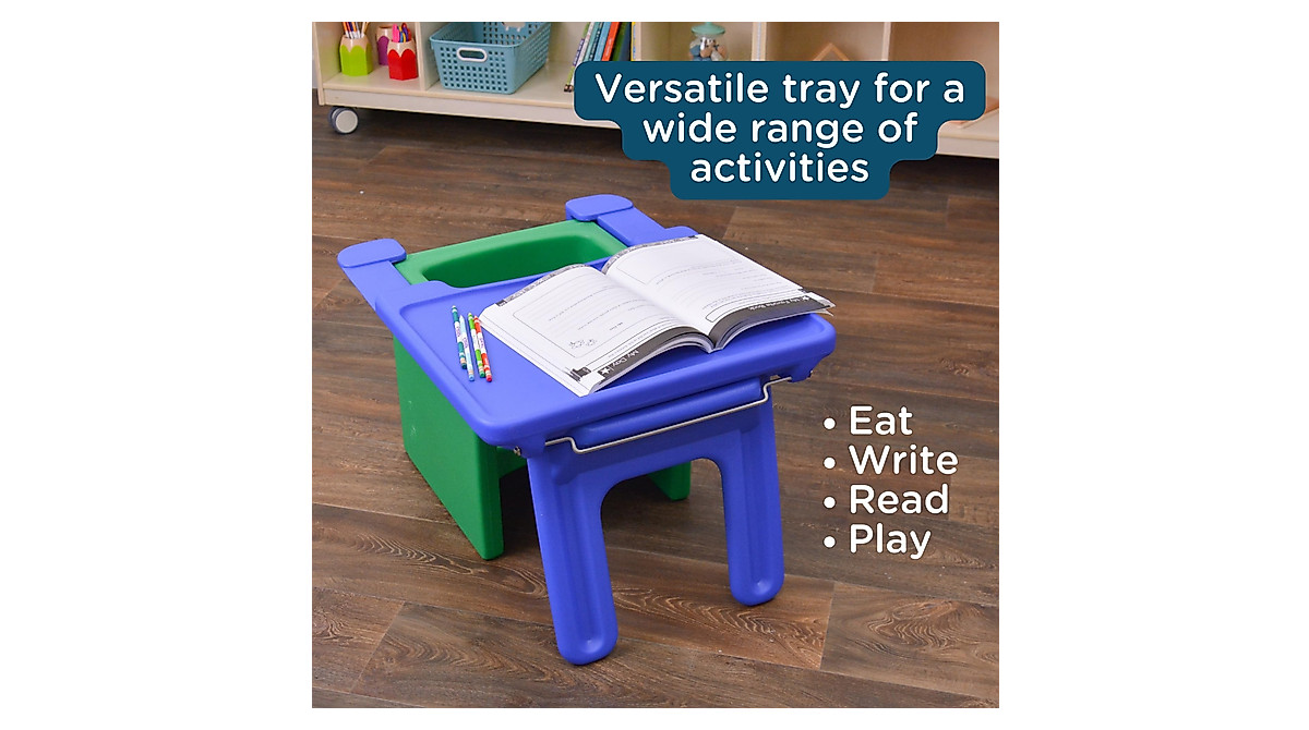 Children's Factory Edutray - Convertible Kids Desk & Chair Set