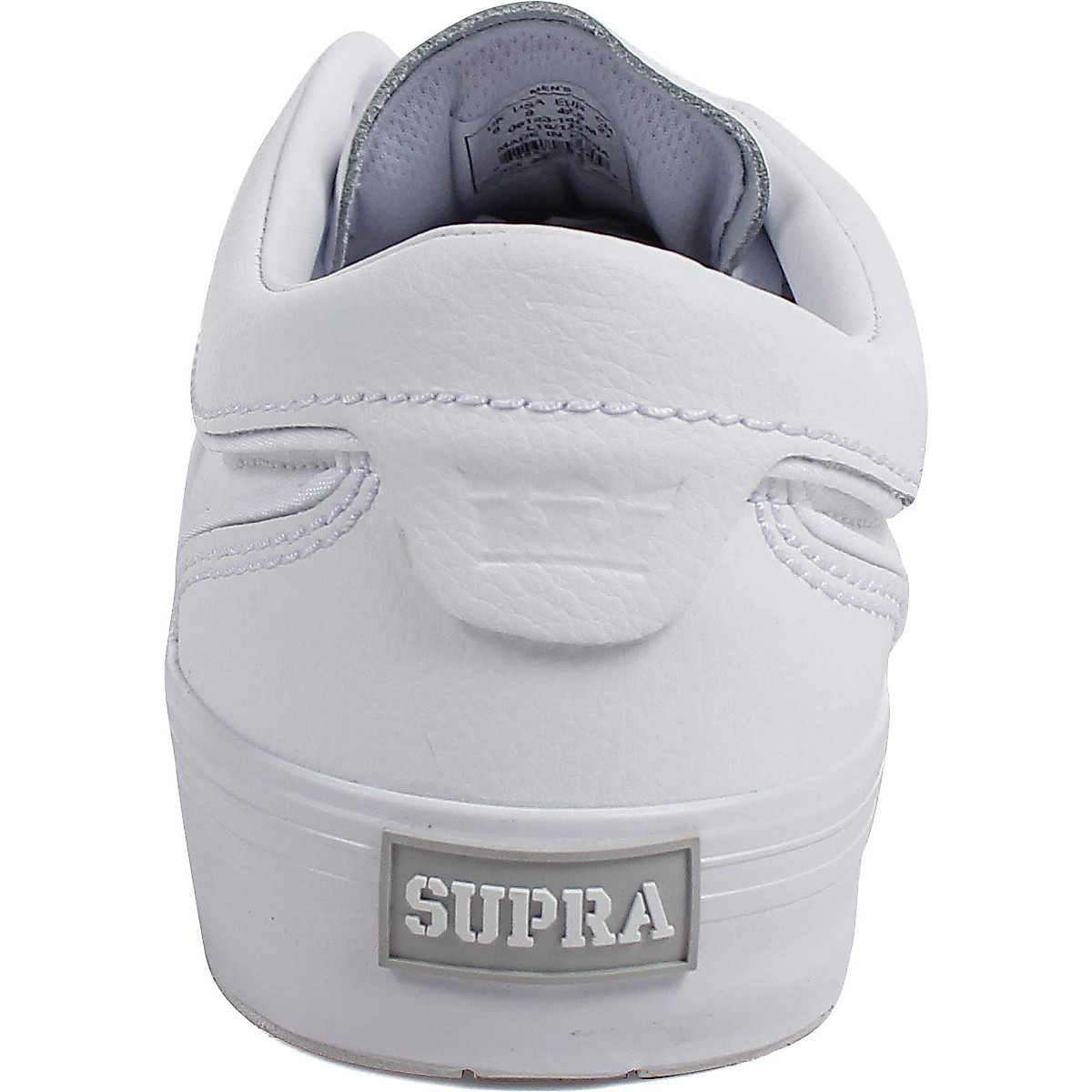 Supra Unisex Skateboarding Shoes, White White White M 101, 9.5 US Men