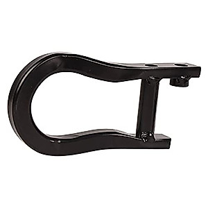 EGOESWELL 84072463 Tow Hooks with Mounting Bolts Black Color Left Right Front Lower Side New 2PCS