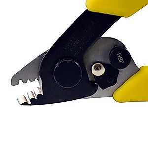 Miller CFS-3 Series Three-Hole Wire Stripper Tool for Working Technicians, Electricians, and Installers, Safe Cable-Splicing Tool, Easily Portable Wire Stripper, 4.2 Ounces