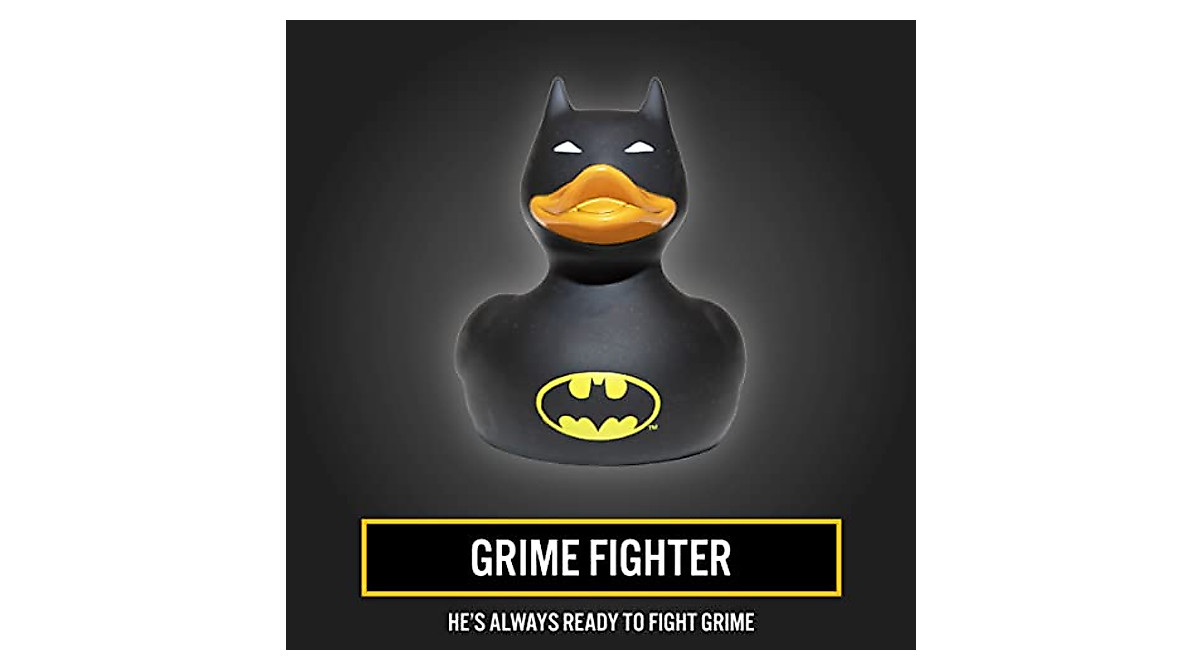 Batman Rubber Bath Duck | Fun Bathtime Toy