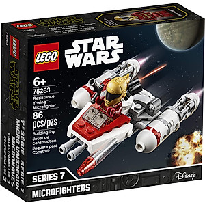 LEGO Star Wars Resistance Y-Wing Microfighter 75263 Cool Toy Building Kit for Kids, New 2020 (86 Pieces)
