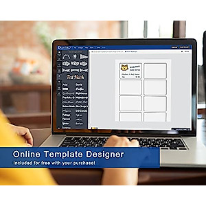 Heavyweight Blank Postcard Paper for Printing - White - 250 Sheets / 1000 Postcards - Perforated 4 per Sheet - Thick 80lb Cover Cardstock - Inkjet/Laser Printable