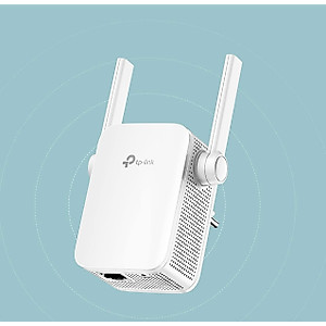 TP-Link N300 WiFi Extender(TL-WA855RE)-WiFi Range Extender, up to 300Mbps speed, Wireless Signal Booster and Access Point, Single Band 2.4Ghz Only