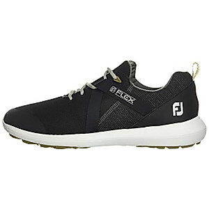 FootJoy Men's FJ Flex Previous Season Style Golf Shoes Black 7.5 XW US