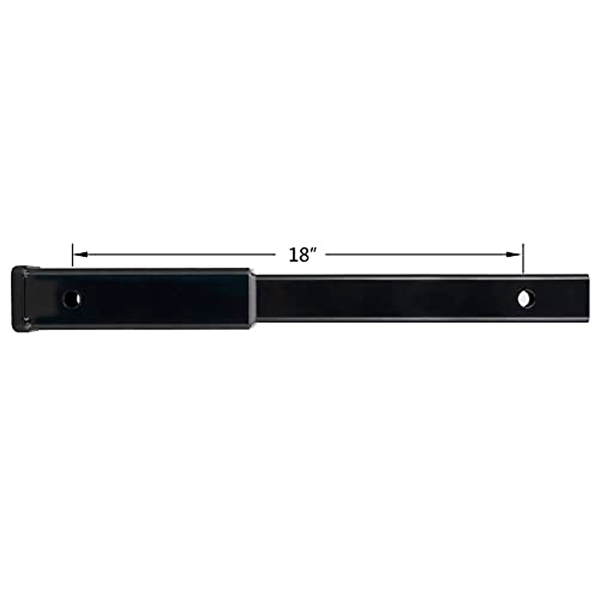 18 Inches Trailer Hitch Receiver Extension 18" Trailer Hitch Extender 18" x2 Trailer Hitch Receiver Extension for 2-inch Receivers
