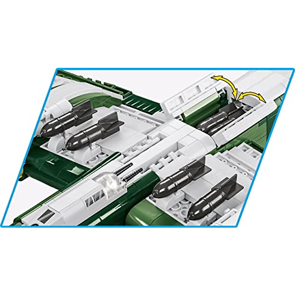 COBI Historical Collection World War II Junkers JU-88 Plane, 1180 pcs