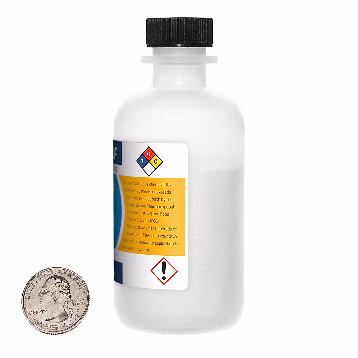 Magnesium Sulfate Anhydrous / 4 Ounce Bottle / 99% Pure USP Food Grade/Fine Powder