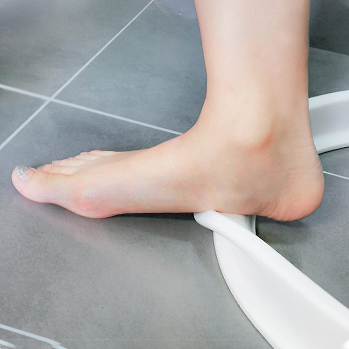 DFANCE Shower Threshold Water Dam Collapsible Bath Shower Barrier,Dry and Wet Separation Water ​Barrier for Bathroom Kitchen Sink and Keeps Water Inside Threshold,Black,2M/79in