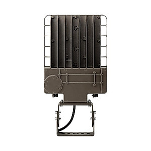 100W LED Pole Light - 120-277VAC - 5000K - IP65 LED Shoebox Light - Yoke Mount LED Parking Lot Light, 14200 Lumens, 0-10V Dimmable, UL Listed - DLC Premium Listed - 5 Years Warranty