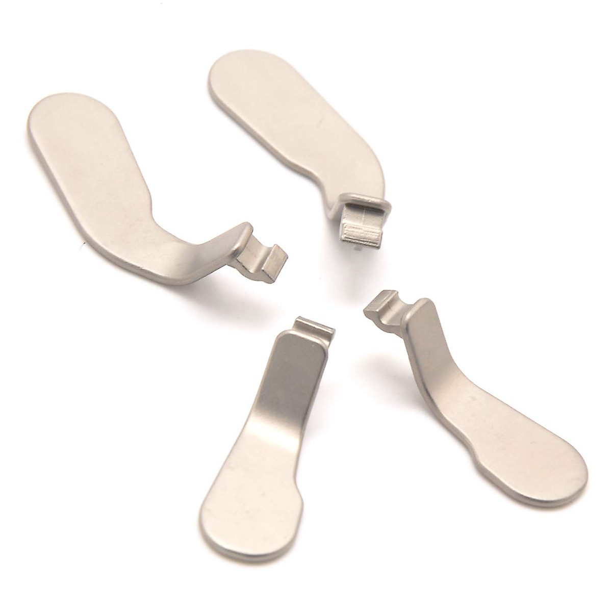 Deal4Go 4 Metal Paddles Mod Replacement Parts Kit for Xbox one Elite Controller Accessories (2 Upper Paddles + 2 Lower Paddles)