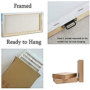 Al Capone Poster Wall Art Mafia Gangster Canvas Mob Painting Print Decor American Public Enemy Modern Artwork for Living Room Framed Size 16x24 inch(40x60cm)