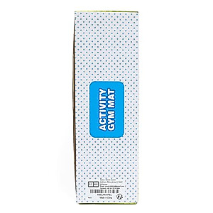 Dr.Rapeti Baby Play Gym Mat with Ball Pit Activity Gym Center Tummy Time Mat Thickened Mat Sensory Exploration Motor Skill Development for Newborn Infant Baby Toddlers