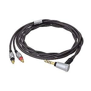 Audio-Technica HDC114A/1.2 4.4mm Detachable Balanced Audiophile Headphone Cable for On-Ear & Over-Ear Headphones