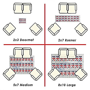 HR HANDCRAFT RUGS shag Rug, 3-D Hand Carved Shaggy Lilac/Purple/Black