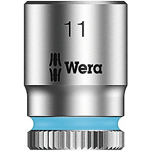 Wera Tools 05003883001 Belt 4 Sock Set 1/4" drv 9 Pieces, One Size, Multi