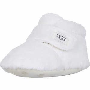 UGG unisex baby Bixbee and Lovey Ankle Boot, Vanilla, 0-1 Infant US