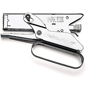 Arrow P22 Heavy Duty Handheld Plier Stapler for Crafts, Office, and Insulation, Uses 1/4-Inch and 5/16-Inch Staples