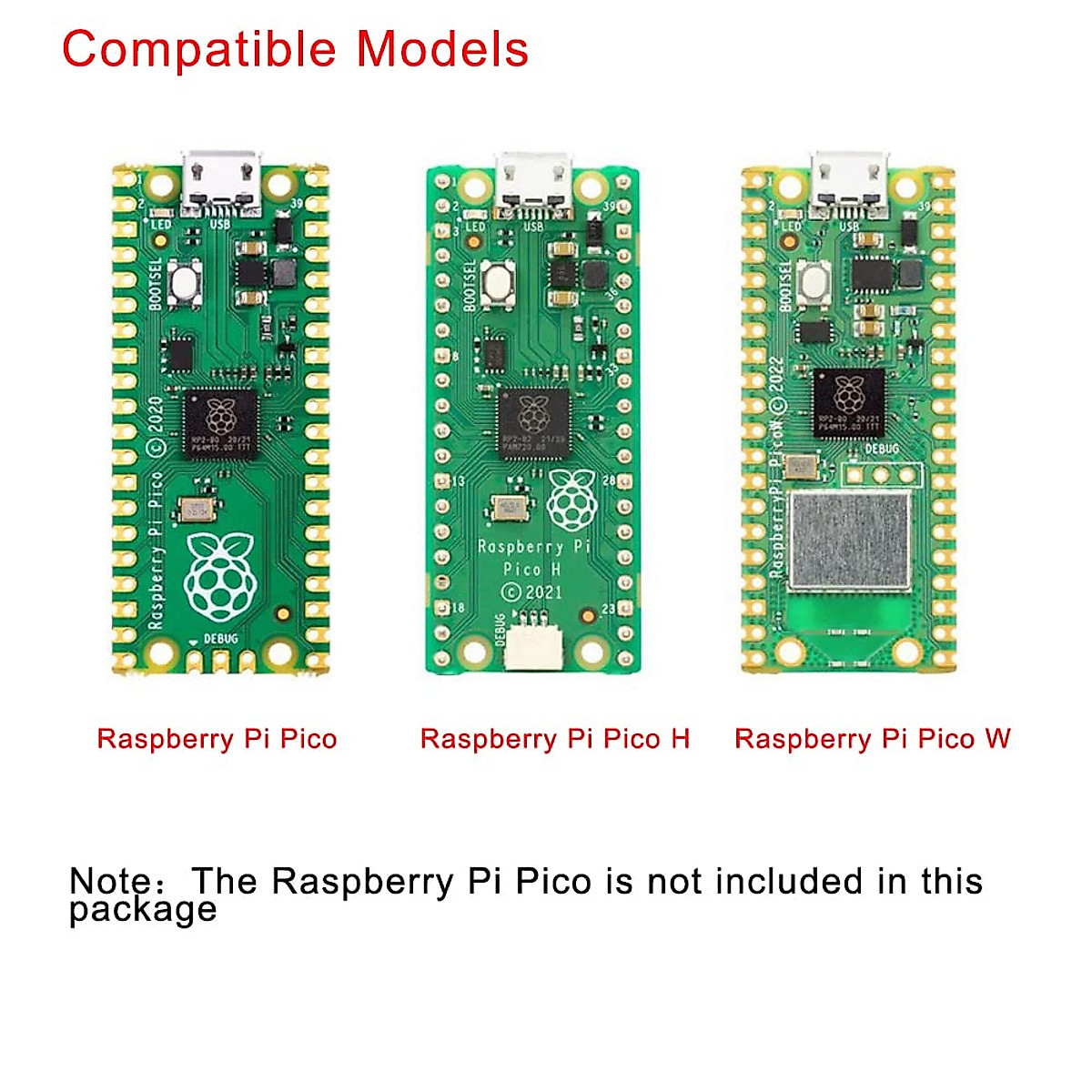 Treedix Compatible with Raspberry Pi Pico/Pico H/Pico W Breakout Board Terminal Block Shield with Pin Header