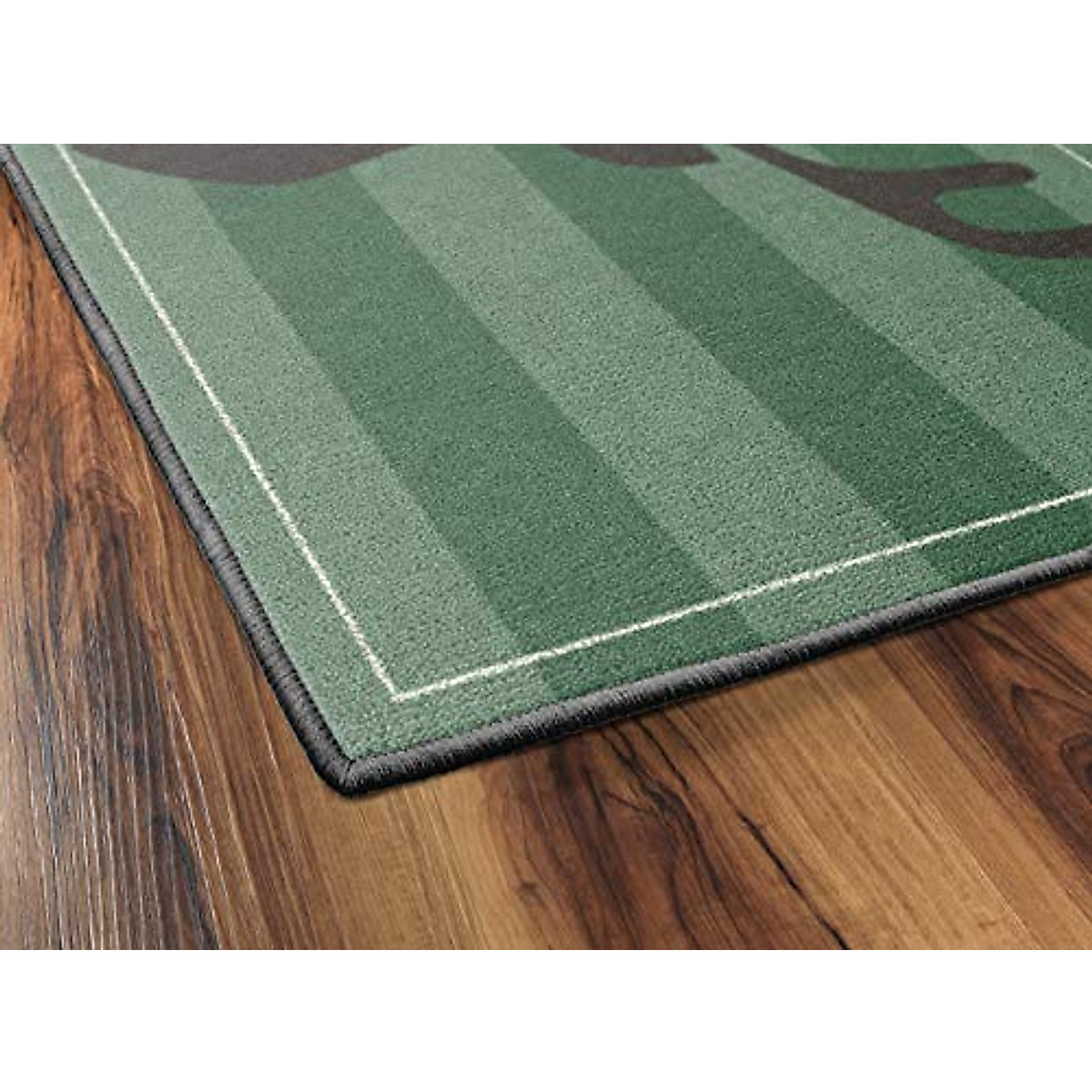 Brumlow Mills Rudolph the Red-Nosed Reindeer Christmas and Holiday Area Rug for Kitchen, Entryway Rug, Door Mat, Bedroom Carpet or Home Décor, 1'8" x 2'10, Green