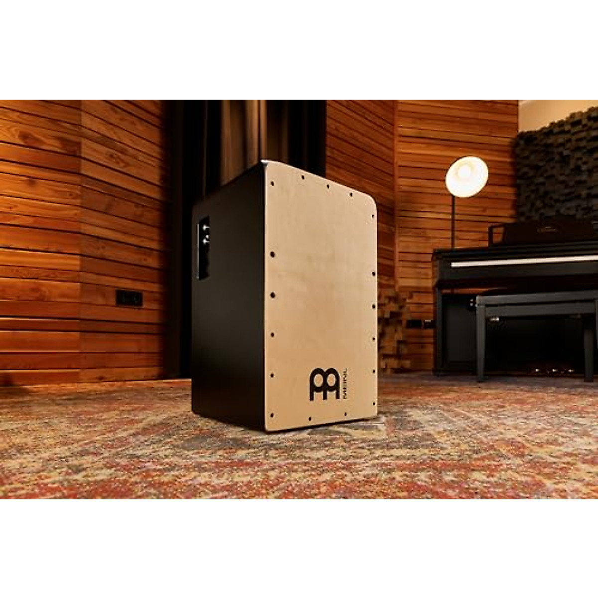 Meinl Pickup Cajon Box Drum with Internal Snares - MADE IN EUROPE - Baltic Birch Wood, Snarecraft Series, 2-YEAR WARRANTY (PSC100B)