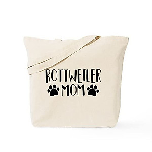 CafePress Rottweiler Mom Tote-Bag Natural Canvas Tote-Bag,Shopping-Bag
