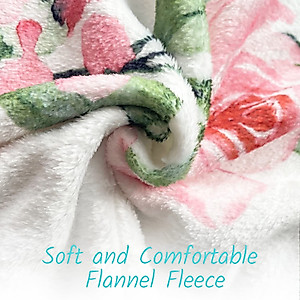 Vlokup Twins Baby Milestone Blanket for Boys & Girls, Premium Flannel Photography Background Prop Blankets, Neutral Boho Floral…